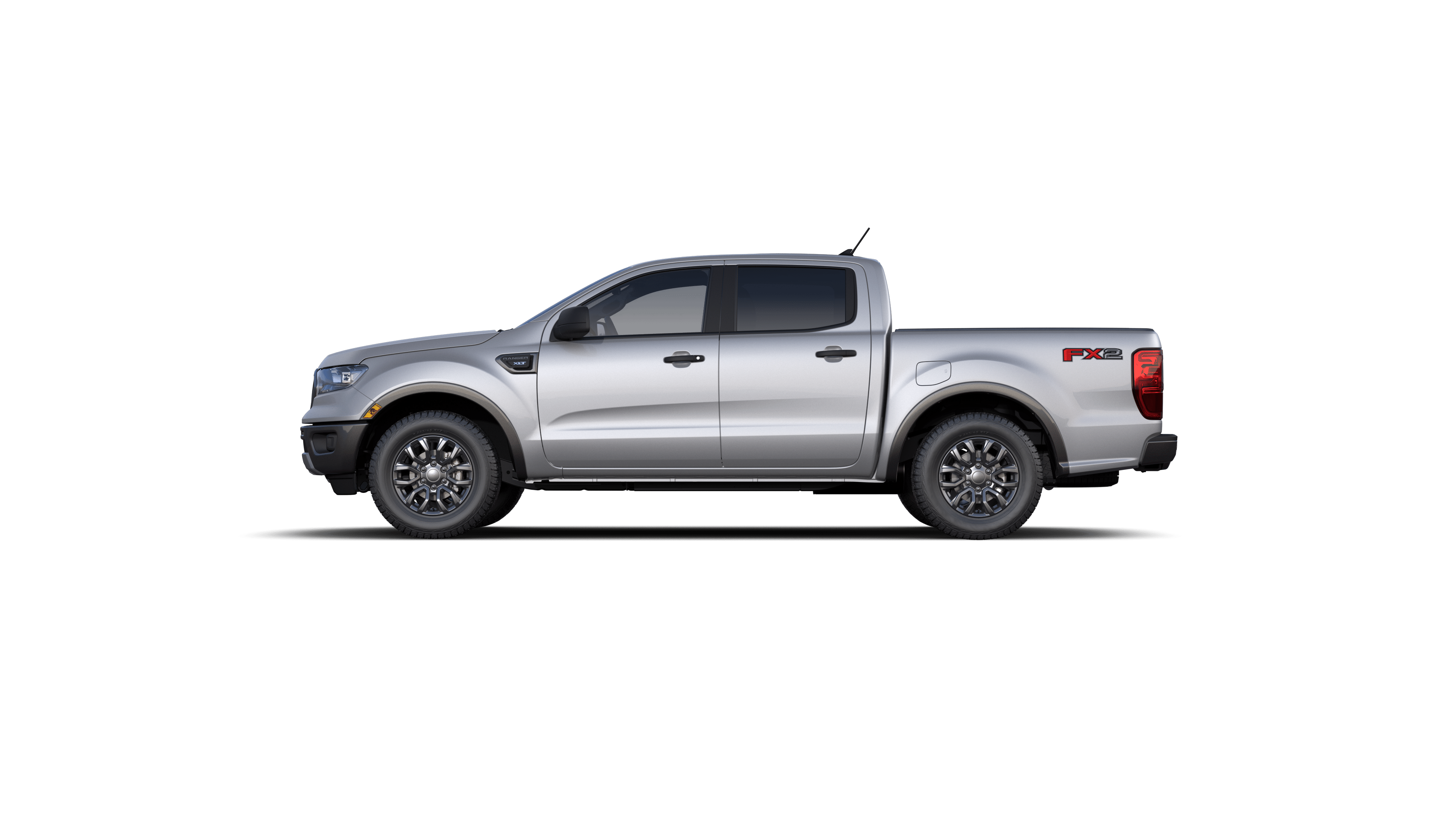 New Iconic Silver Metallic 2021 Ford Ranger XLT 2WD SuperCrew 5' Box ...
